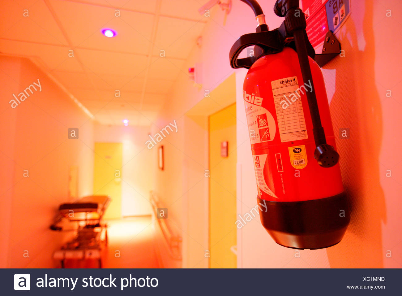 Hospital Fire Extinguisher Stock Photos & Hospital Fire Extinguisher ...