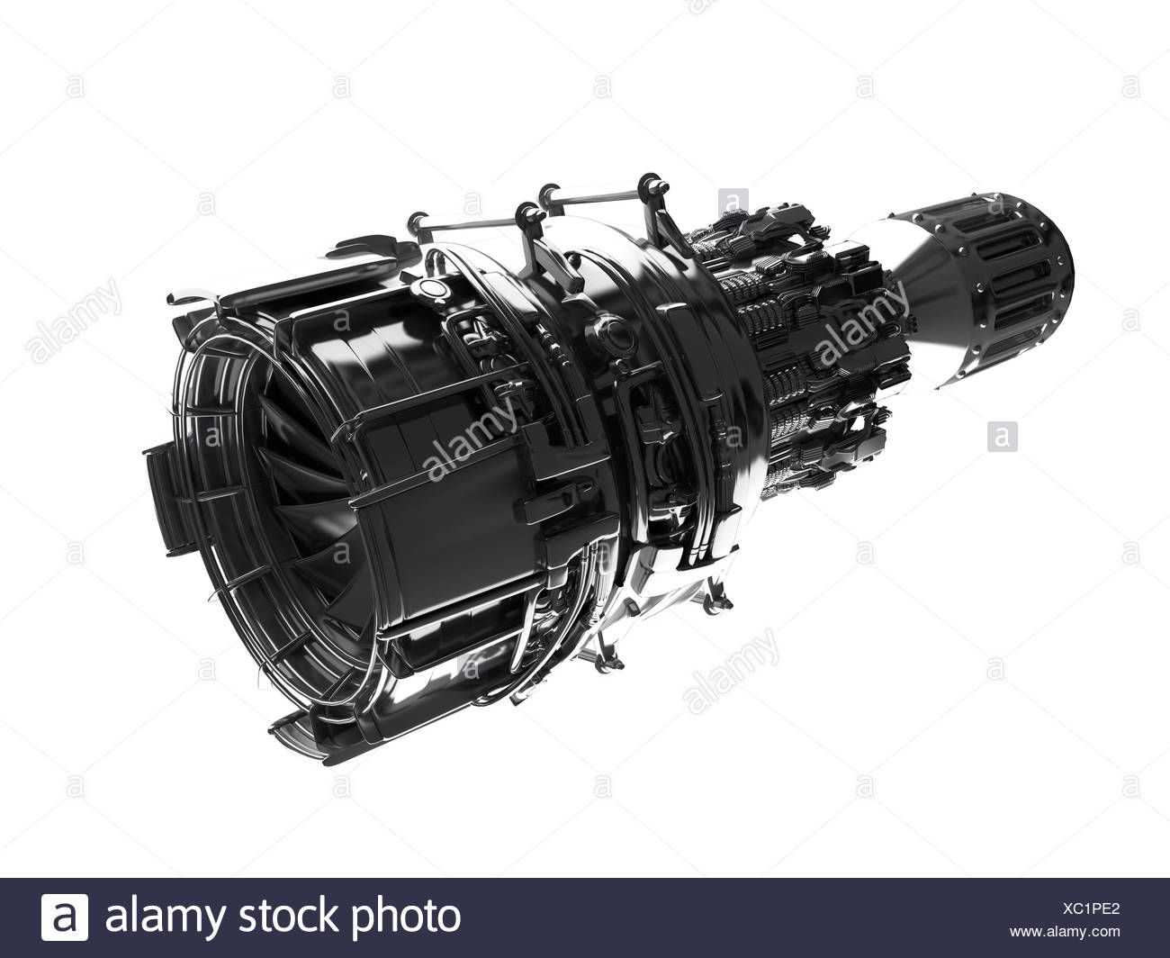 Jet Engine Black and White Stock Photos & Images - Alamy