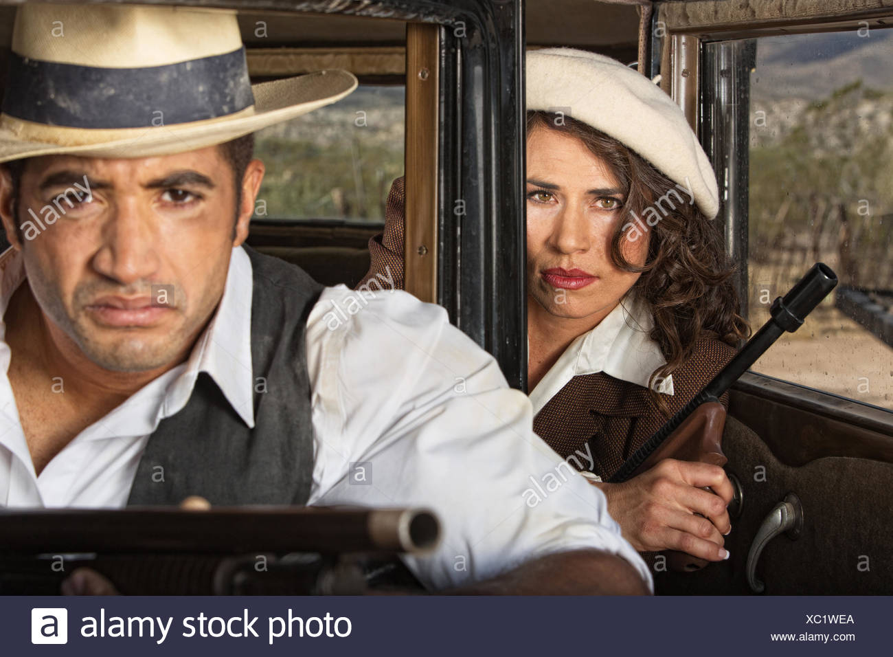 Gangster Couple High Resolution Stock Photography and Images - Alamy