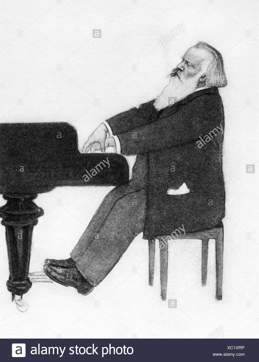 Brahms At The Piano High Resolution Stock Photography and Images - Alamy