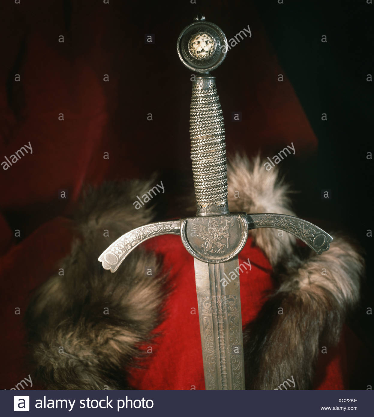 Brass Sword Handle High Resolution Stock Photography and Images - Alamy
