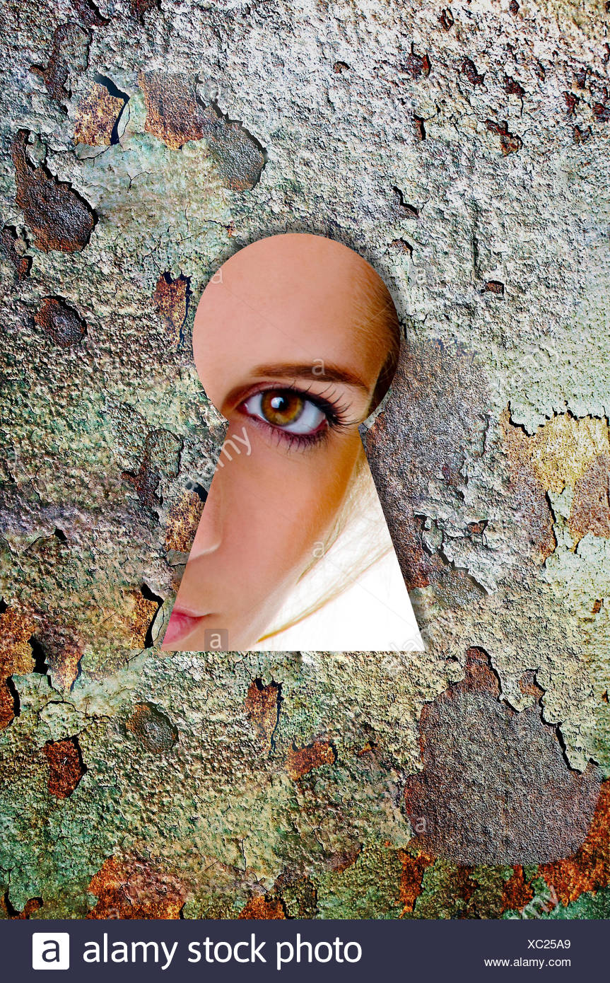 Through The Keyhole High Resolution Stock Photography and Images - Alamy