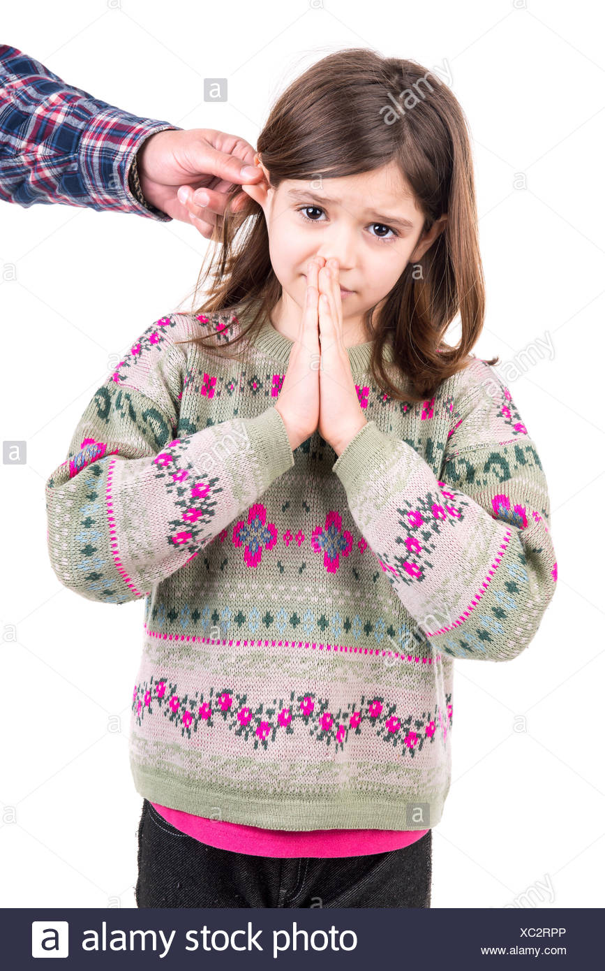 Ear Child Pulling High Resolution Stock Photography and Images - Alamy