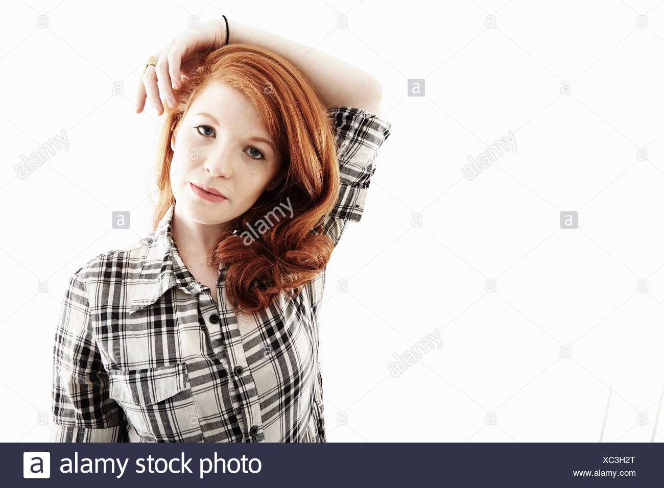 Arm Over The Head High Resolution Stock Photography and Images - Alamy