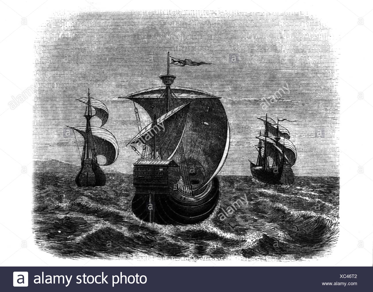 Santa Maria Nina Pinta Ships High Resolution Stock Photography and ...