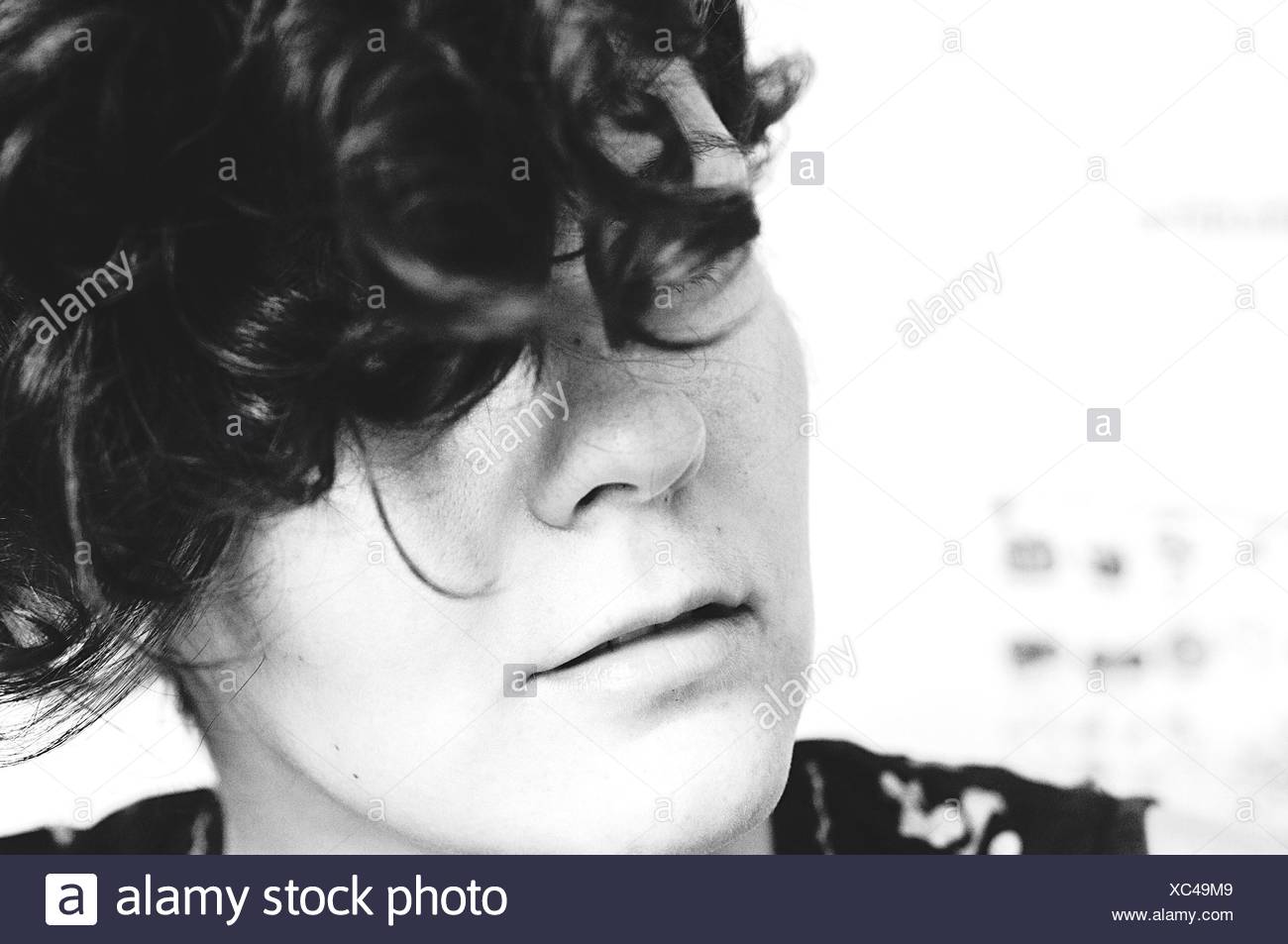 Looming Face High Resolution Stock Photography and Images - Alamy