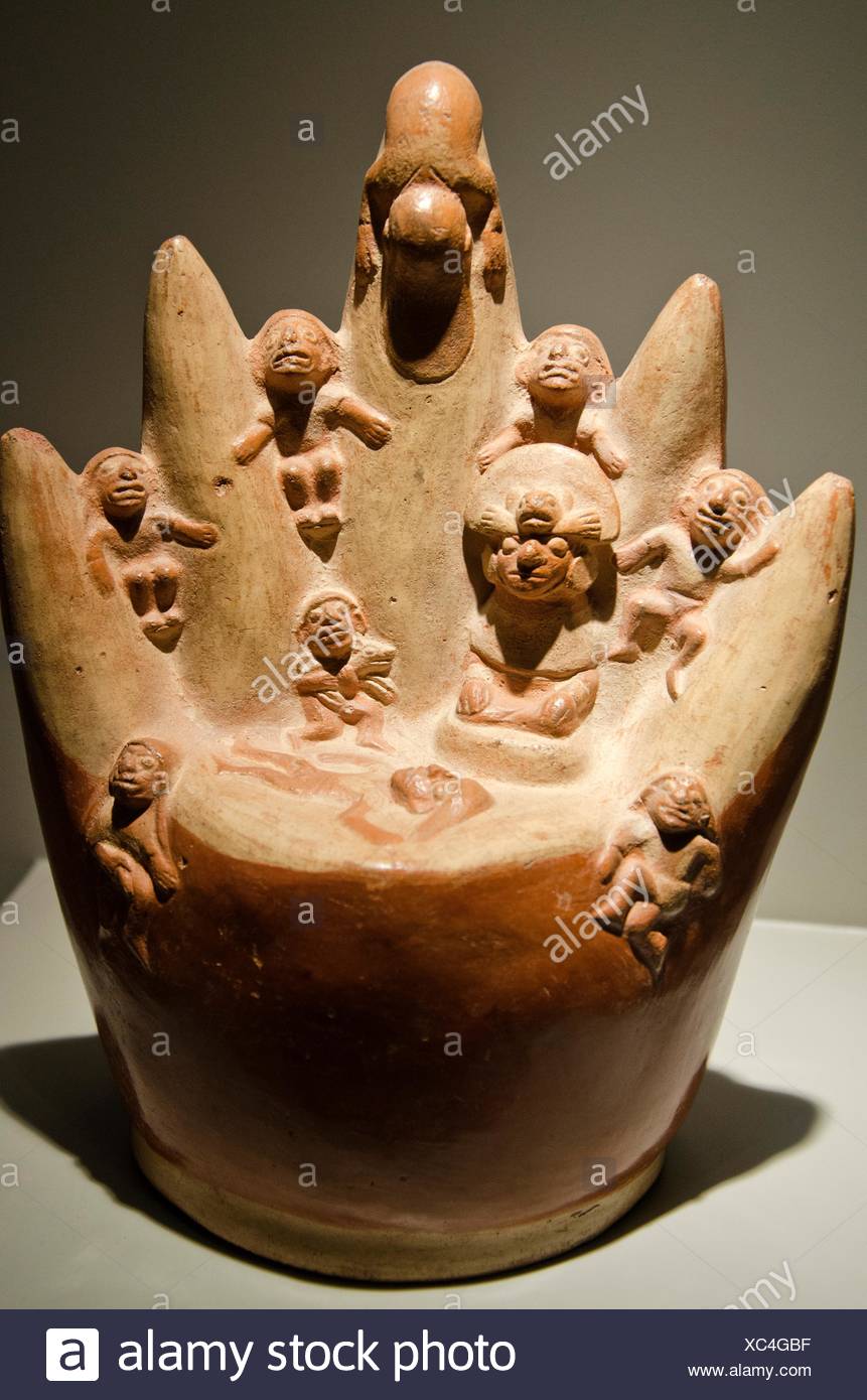 Ceramic Vessel Art Moche Culture Stock Photos & Ceramic Vessel Art ...