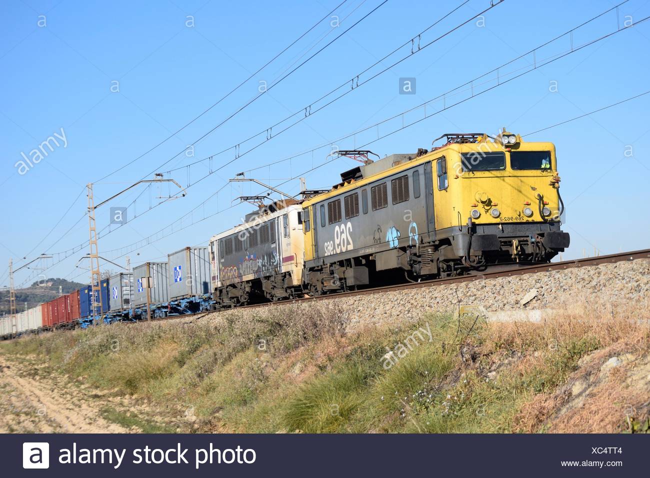 Electric Railway Locomotive Stock Photos & Electric Railway Locomotive ...