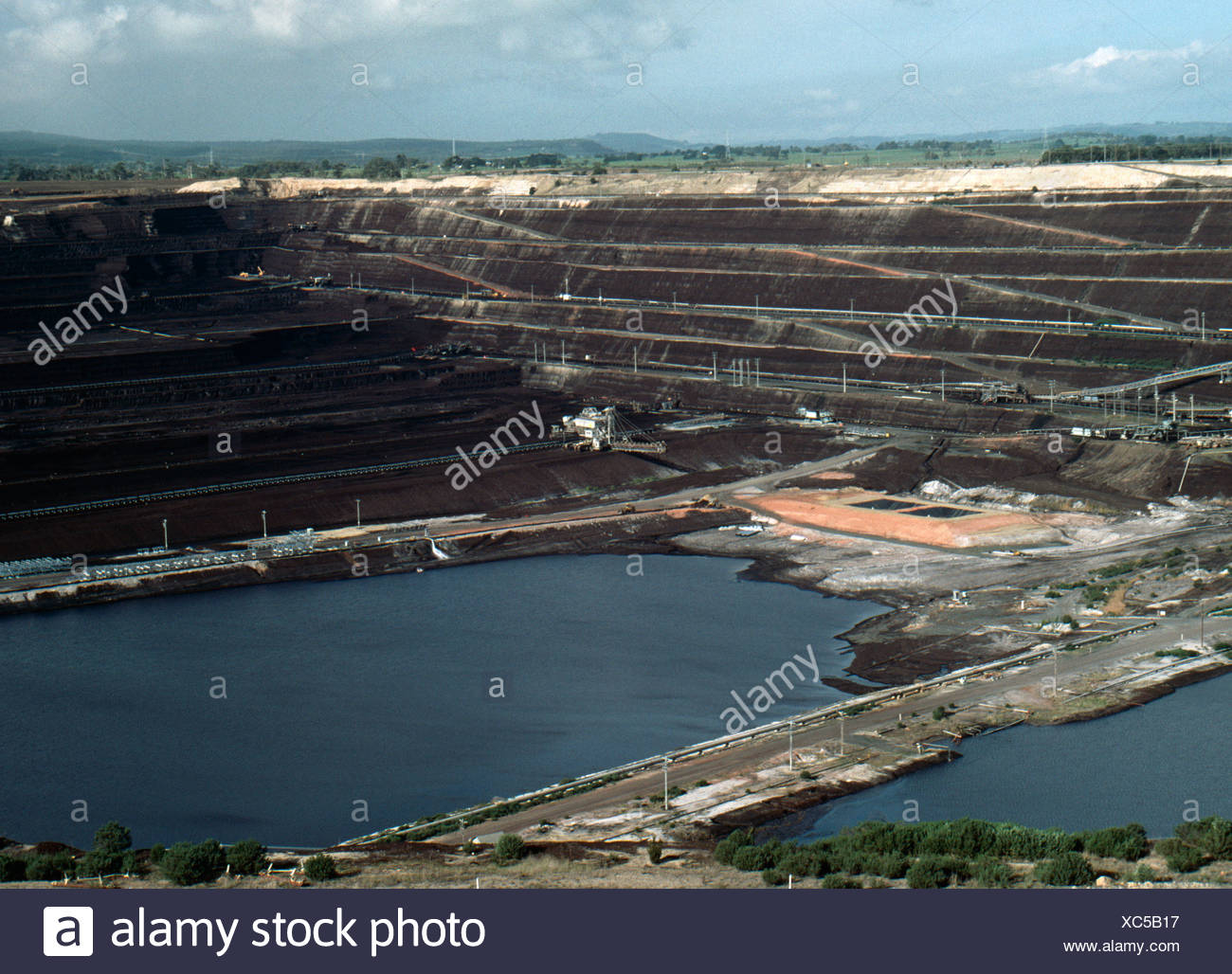 Open Cast Coal Mine Australia High Resolution Stock Photography and ...