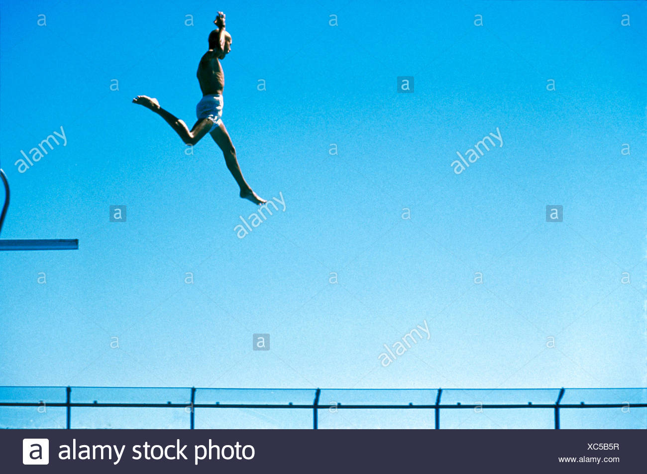 Jump Off Diving Board High Resolution Stock Photography and Images - Alamy