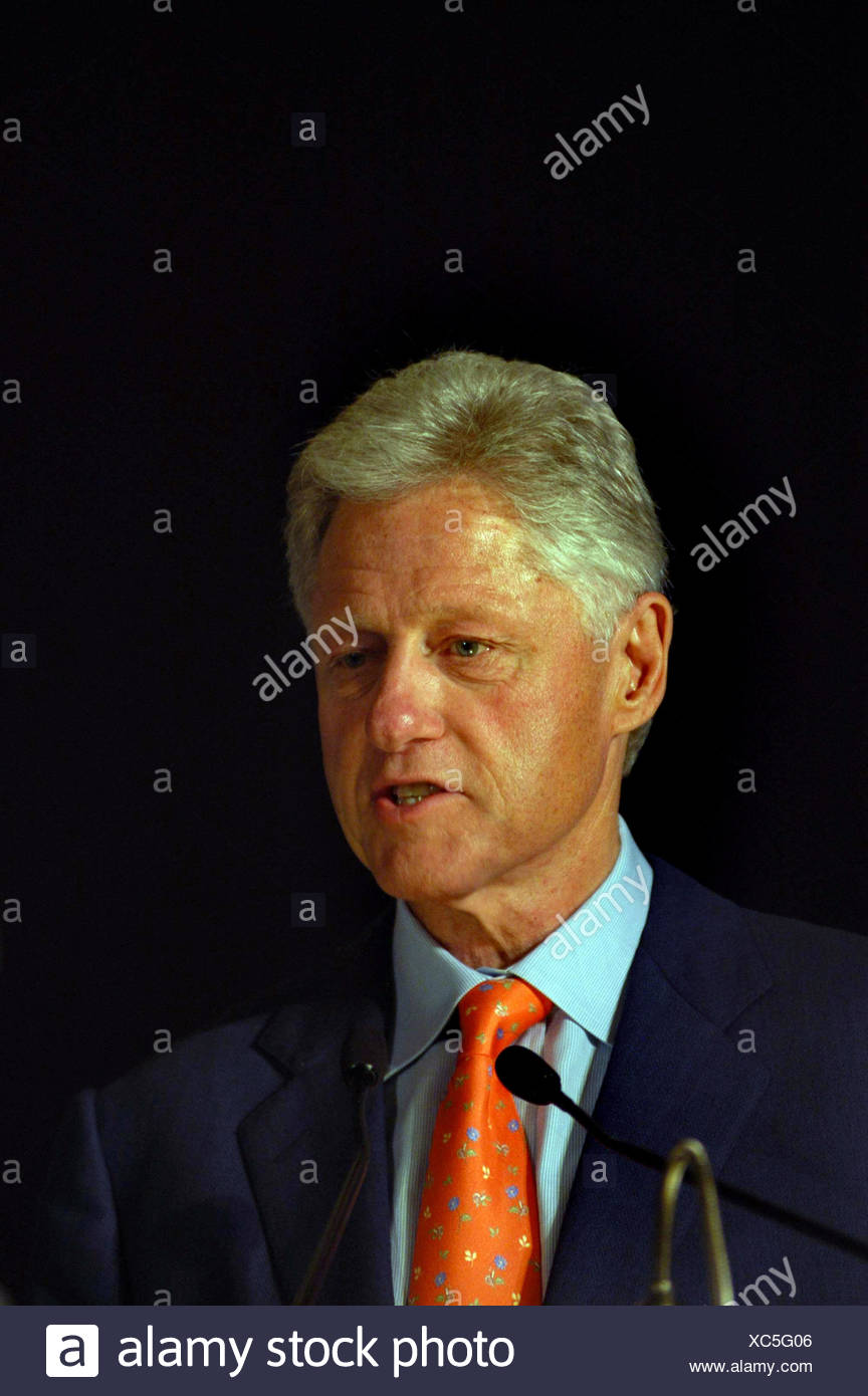 Bill Clinton Portrait Stock Photos & Bill Clinton Portrait Stock Images ...