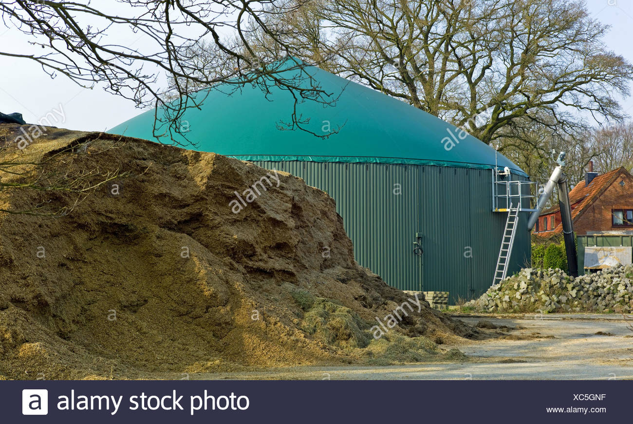 Biogas Plant And Silage Stock Photos & Biogas Plant And Silage Stock ...