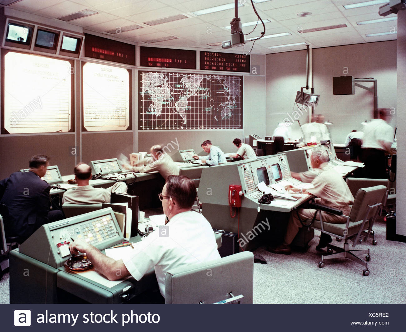 Jsc Mission Control Center High Resolution Stock Photography and Images ...