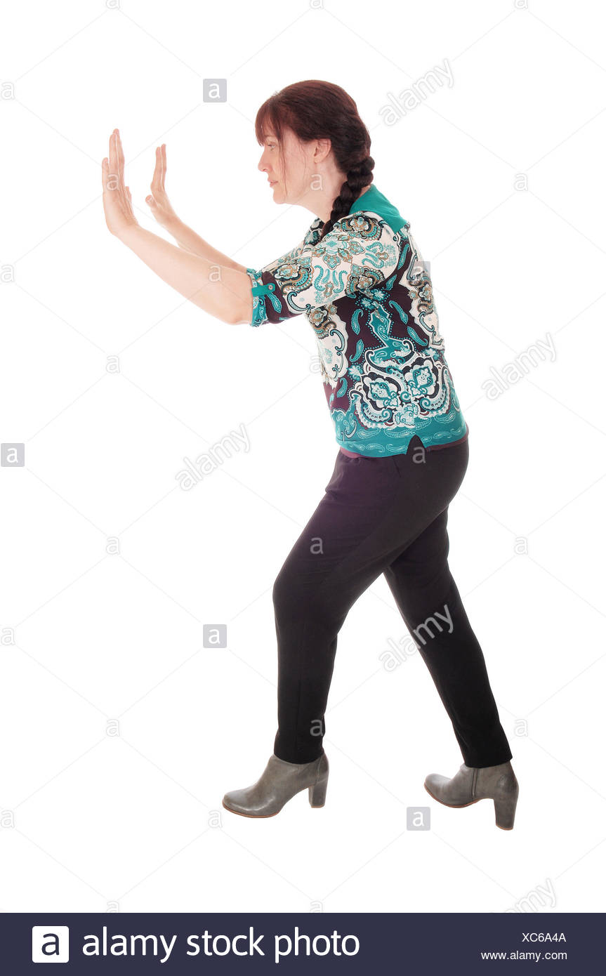 Hand Pushing Away Stock Photos & Hand Pushing Away Stock Images - Alamy
