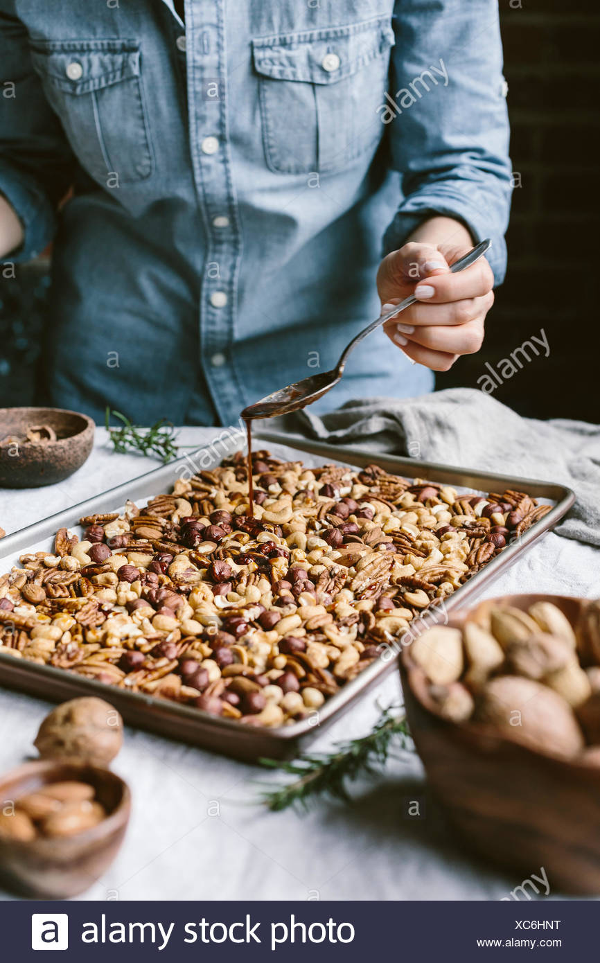Nuts And Woman High Resolution Stock Photography and Images - Alamy