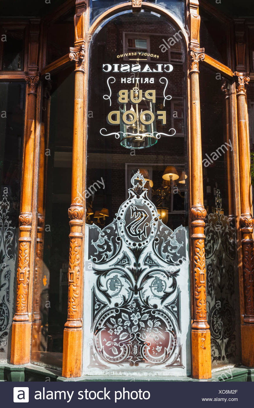 Pub Window High Resolution Stock Photography and Images - Alamy