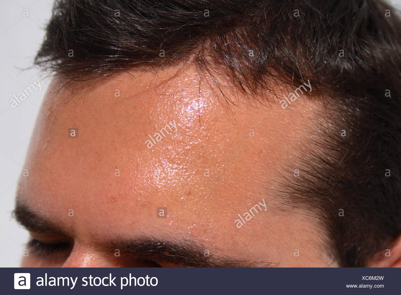 Perspire Face High Resolution Stock Photography and Images - Alamy