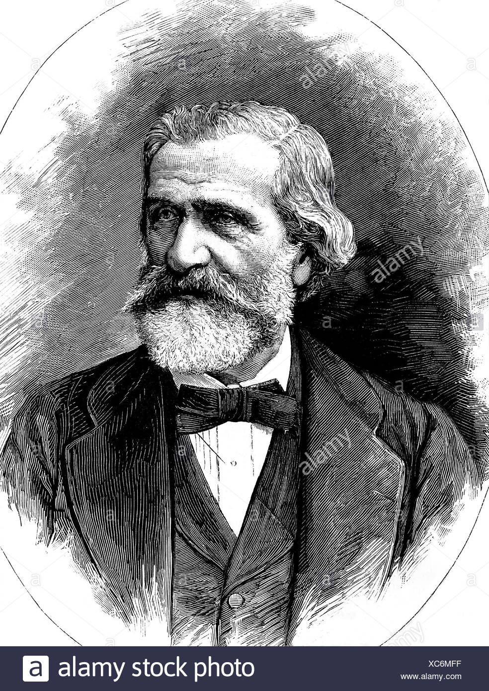 Giuseppe Verdi Italian Composer 1813 1901 Stock Photos & Giuseppe Verdi ...
