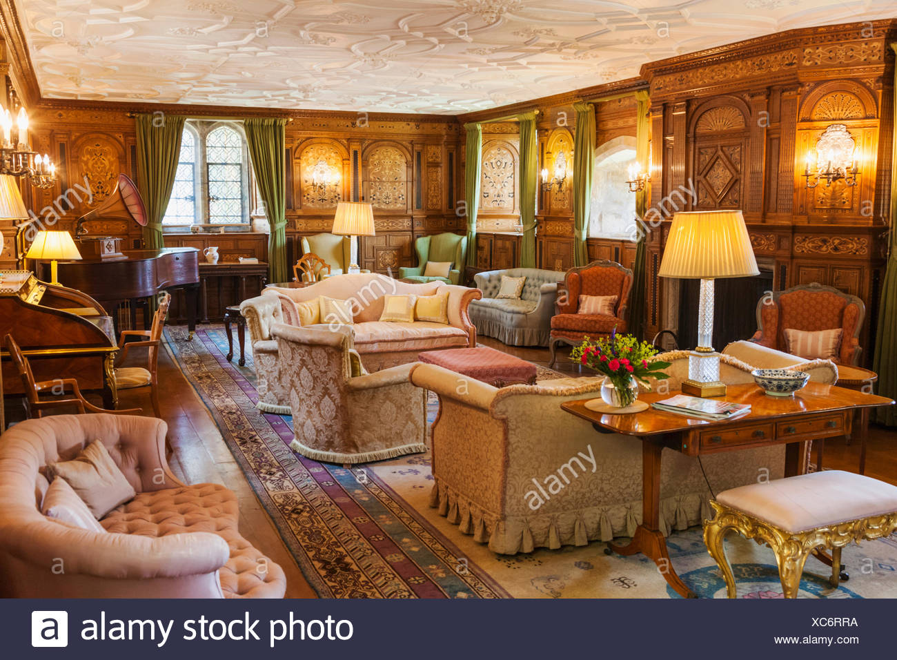 Hever Castle Interior High Resolution Stock Photography and Images - Alamy