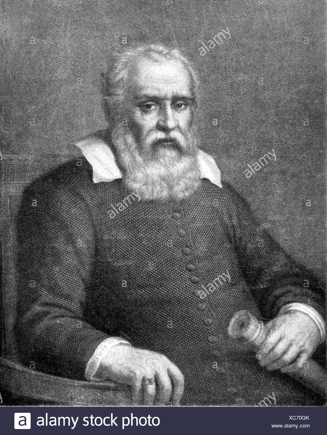 Galileo Galilei And Telescope High Resolution Stock Photography and ...