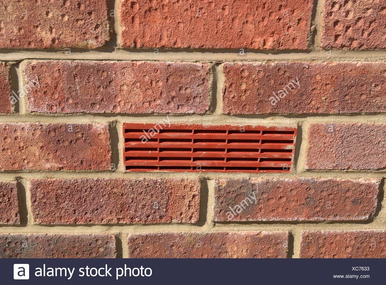 Brick Wall With Air Vent Stock Photos & Brick Wall With Air Vent Stock ...
