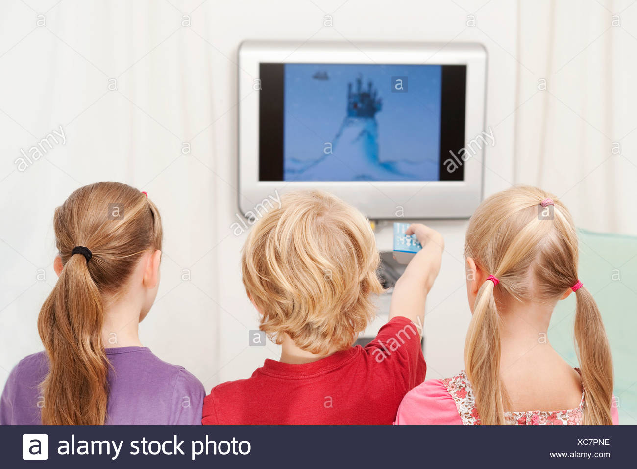 Young People Watching Tv, Screen High Resolution Stock Photography and ...