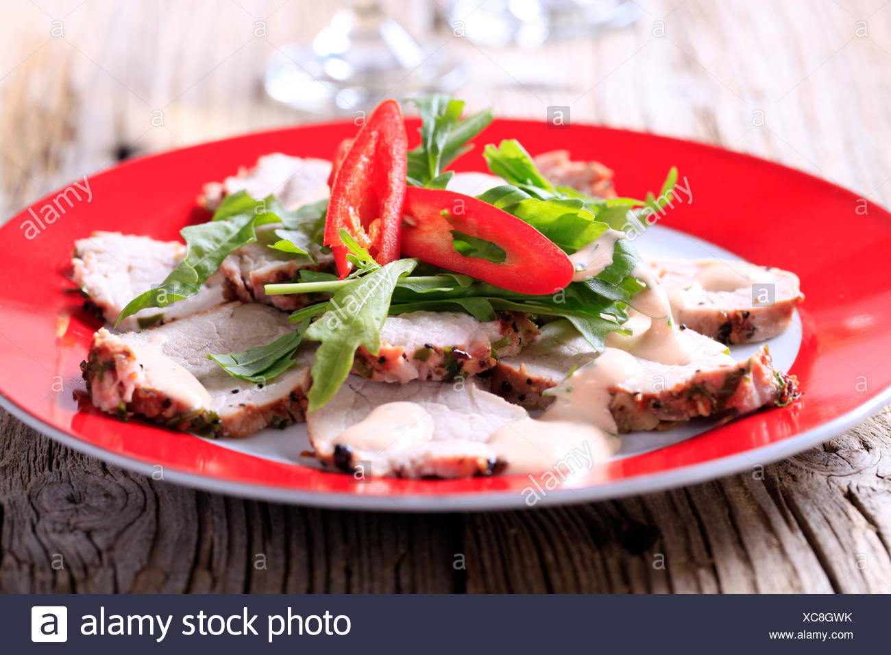 Pork Tenderloin Fine Dining High Resolution Stock Photography and ...