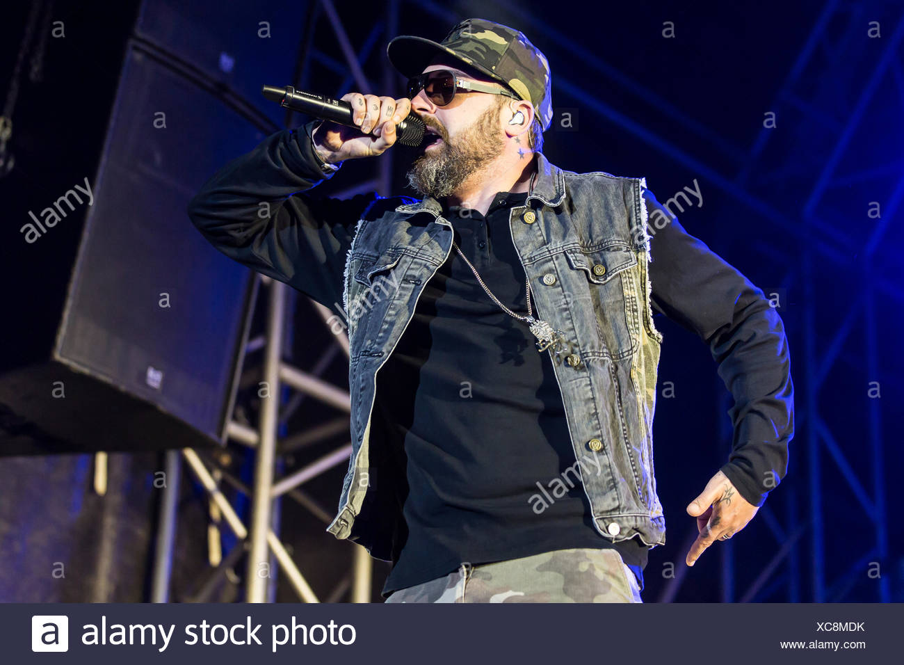 German Rapper Sido Live Heitere High Resolution Stock Photography and ...