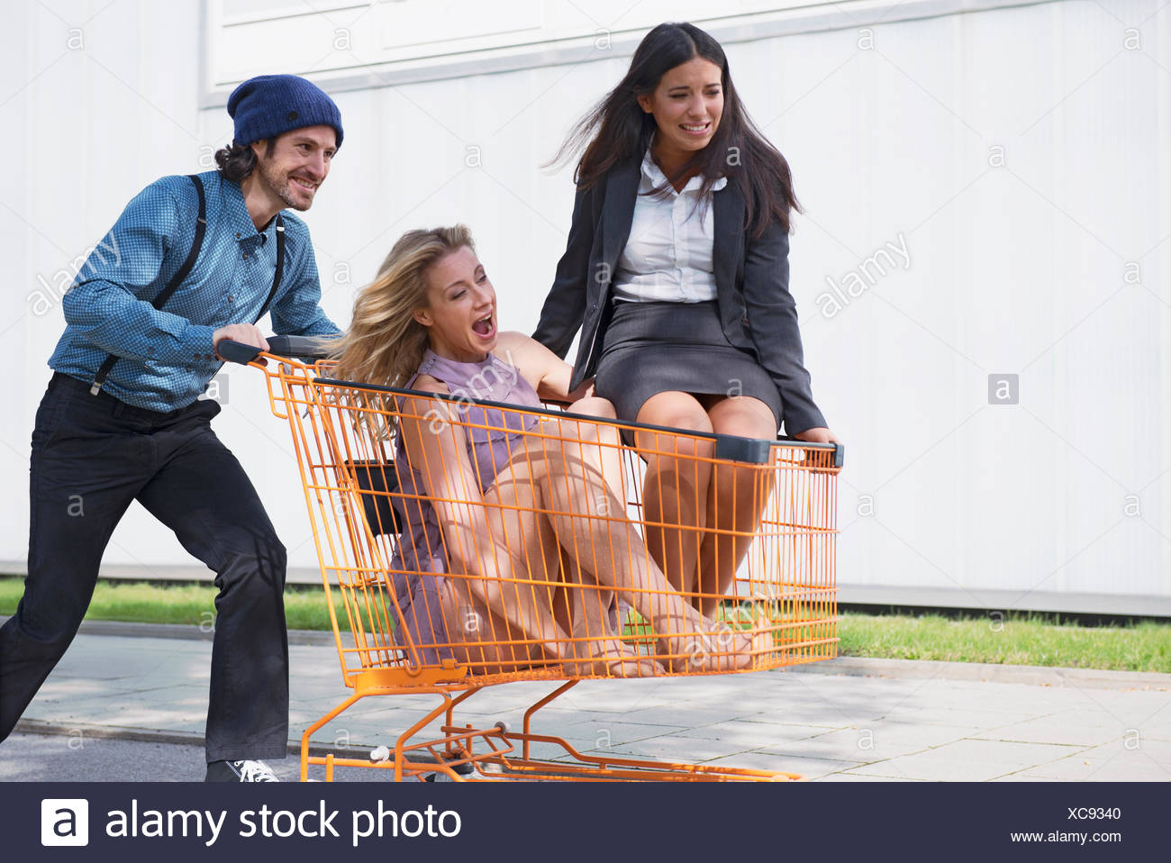 Pushing High Resolution Stock Photography and Images - Alamy