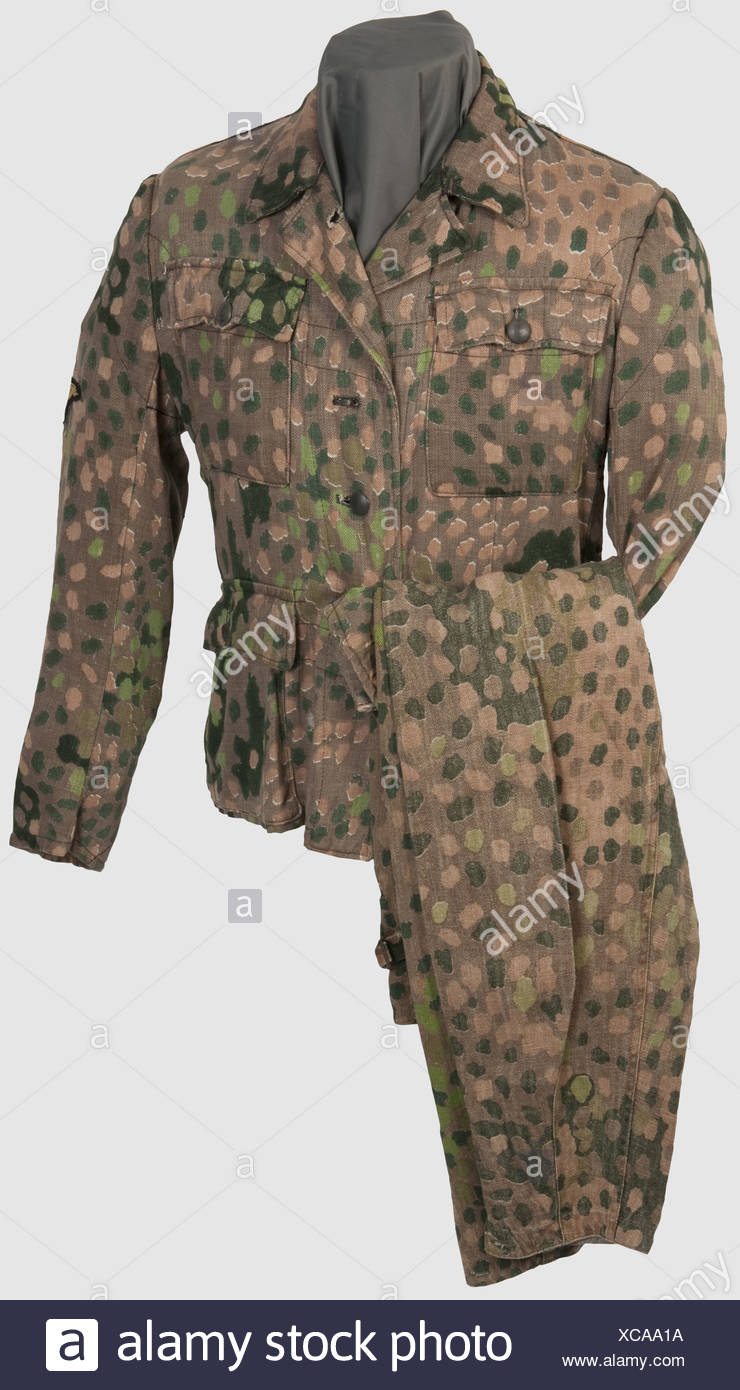 A Waffen Ss Camouflage Uniform High Resolution Stock Photography and ...