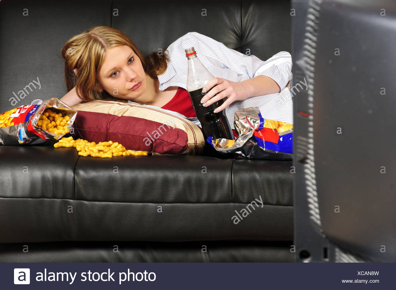 Girl Slouch Stock Photos & Girl Slouch Stock Images - Alamy