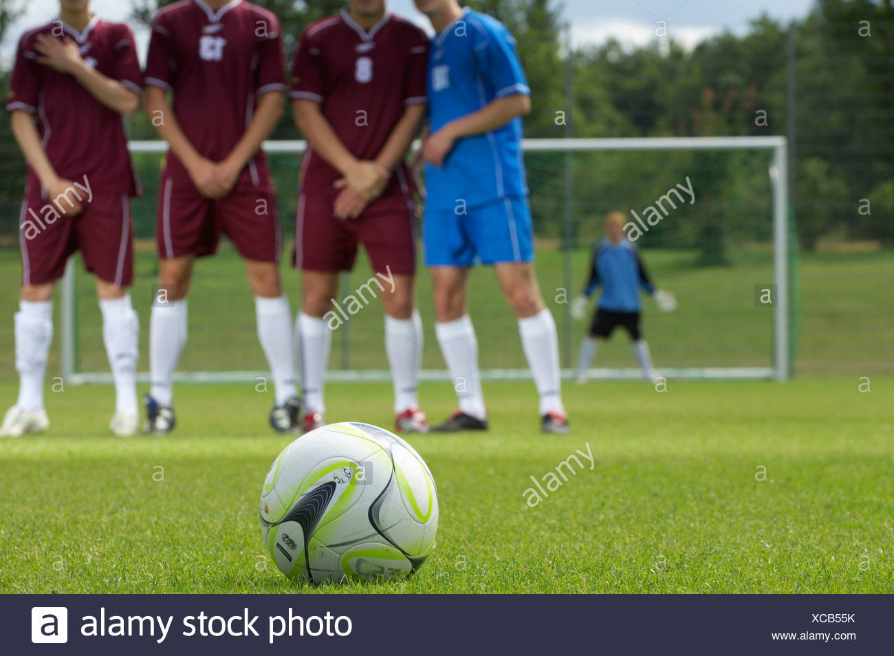 Free Kick Wall High Resolution Stock Photography and Images - Alamy