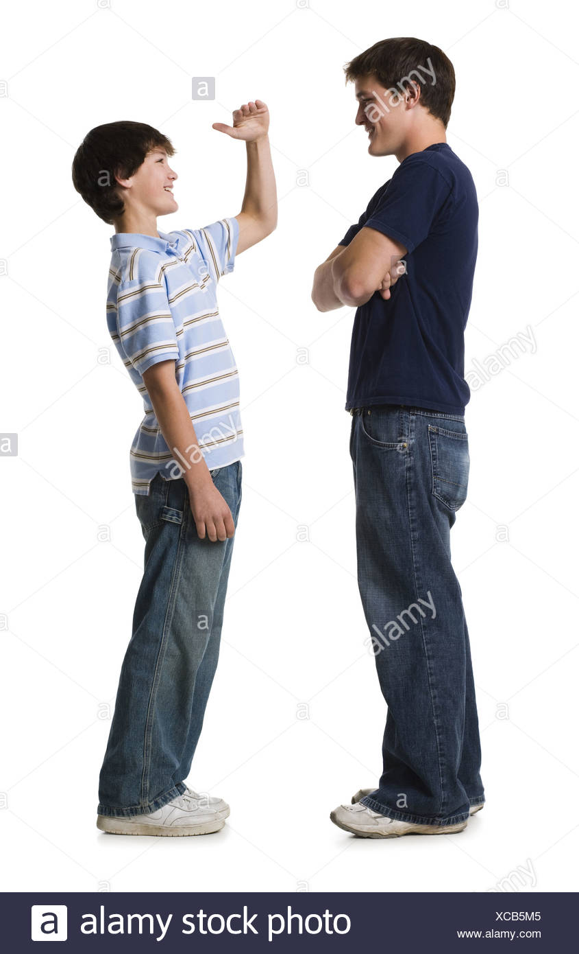 Comparing Height High Resolution Stock Photography and Images - Alamy