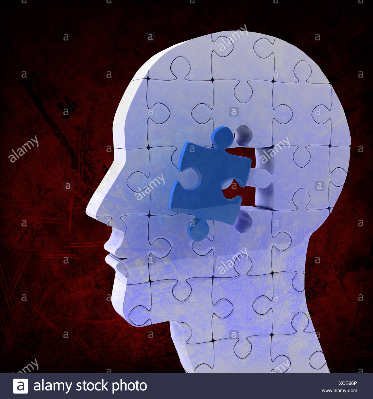 Puzzle Piece Brain Stock Photos & Puzzle Piece Brain Stock Images - Alamy