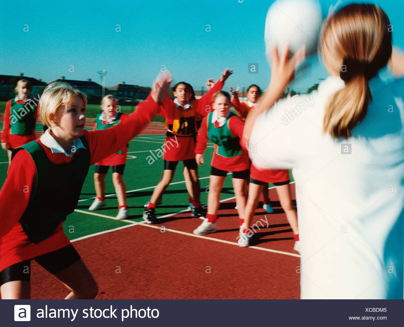 Netball School Girls High Resolution Stock Photography and Images - Alamy