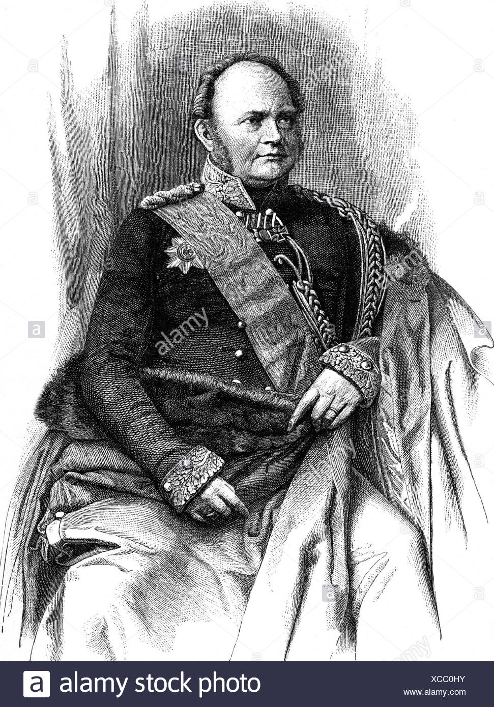 King Frederick William Iv Of Prussia Black and White Stock Photos ...
