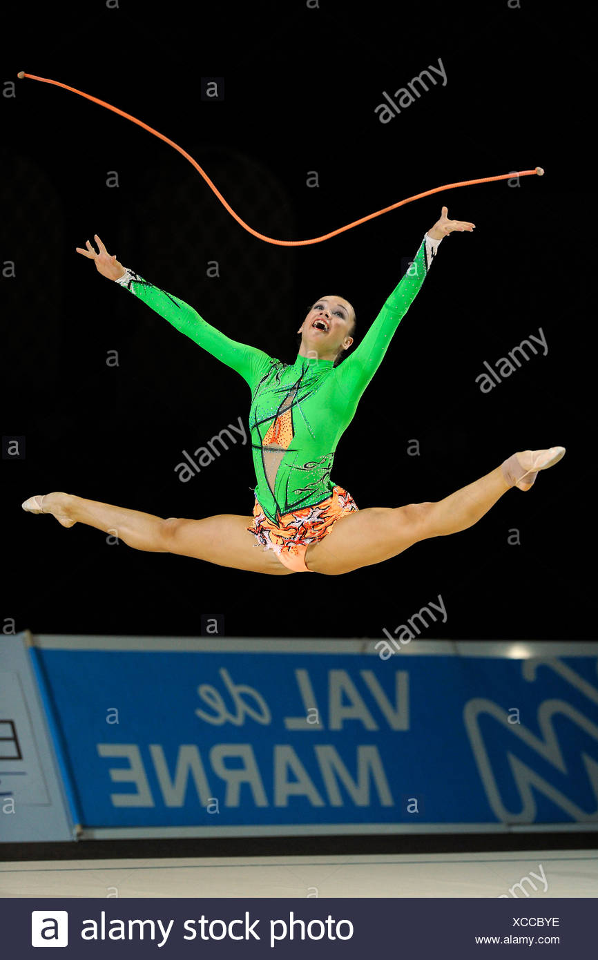 Rhythmic Gymnastics Rope High Resolution Stock Photography and Images ...