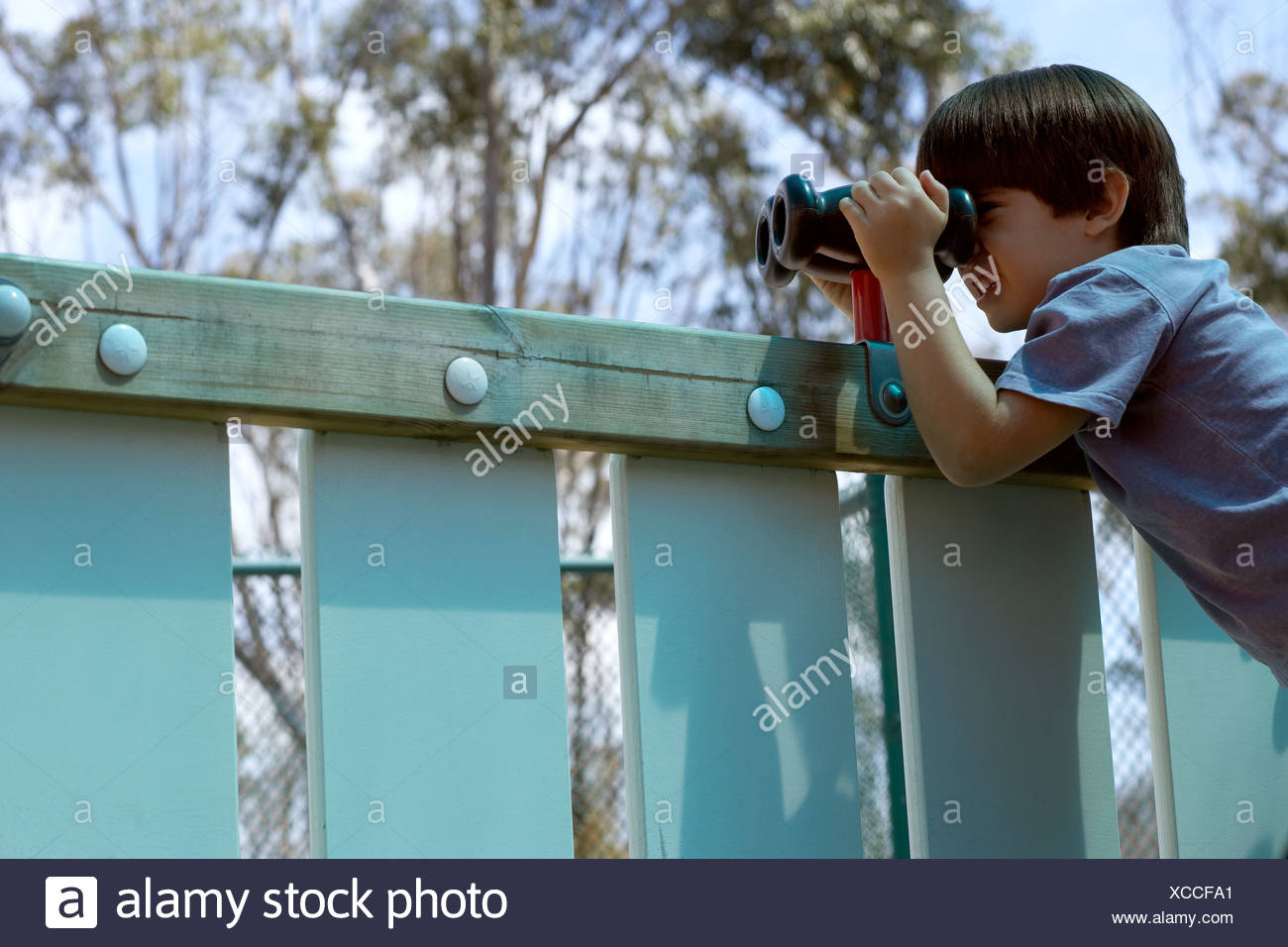 Leaning Against Fence Stock Photos & Leaning Against Fence Stock Images ...