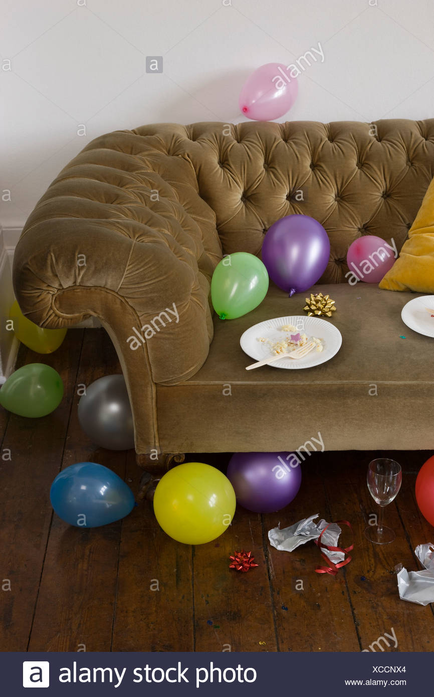 Messy House After Party High Resolution Stock Photography and Images ...