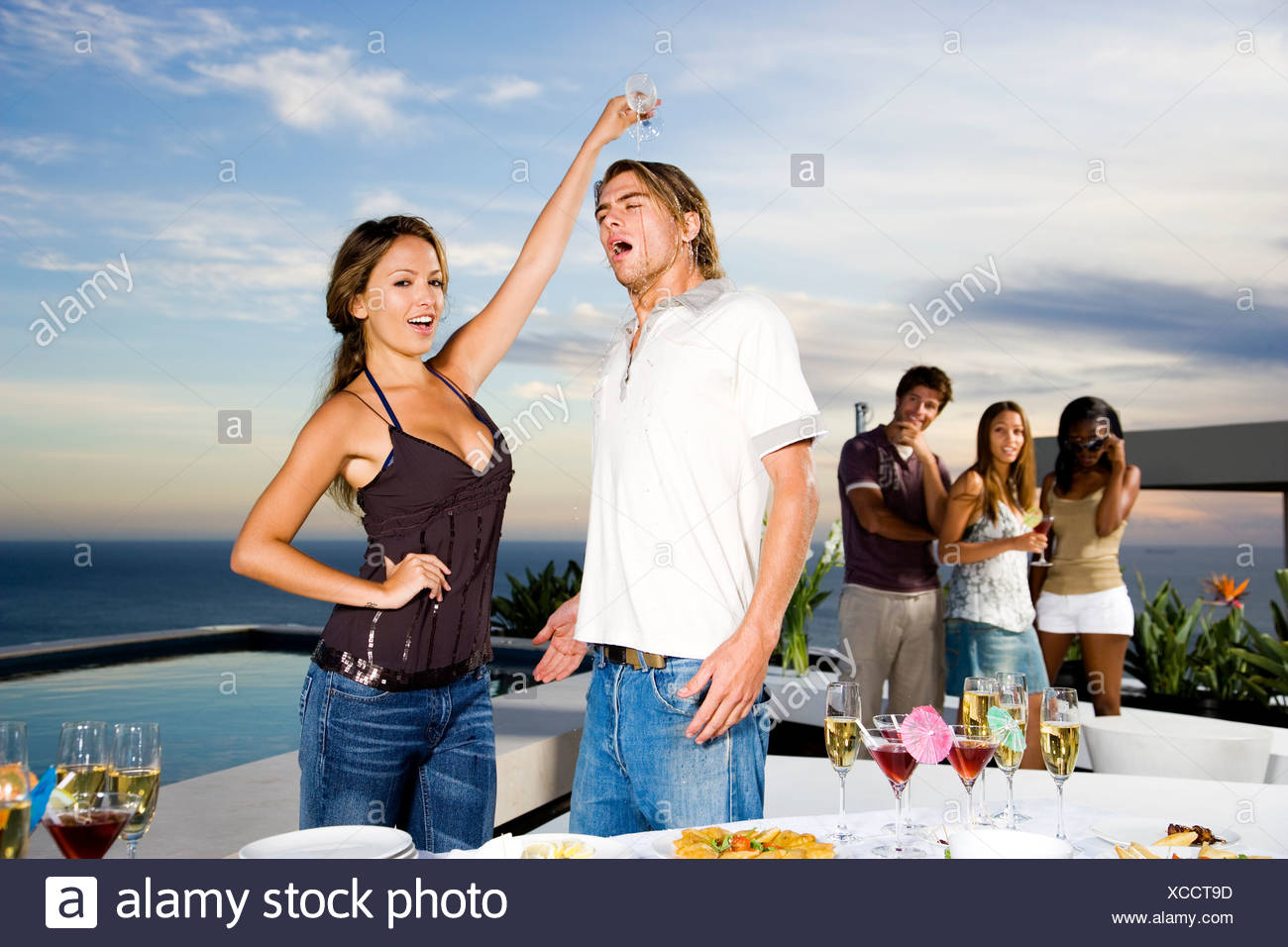 Women Fighting Over Man Stock Photos & Women Fighting Over Man Stock ...