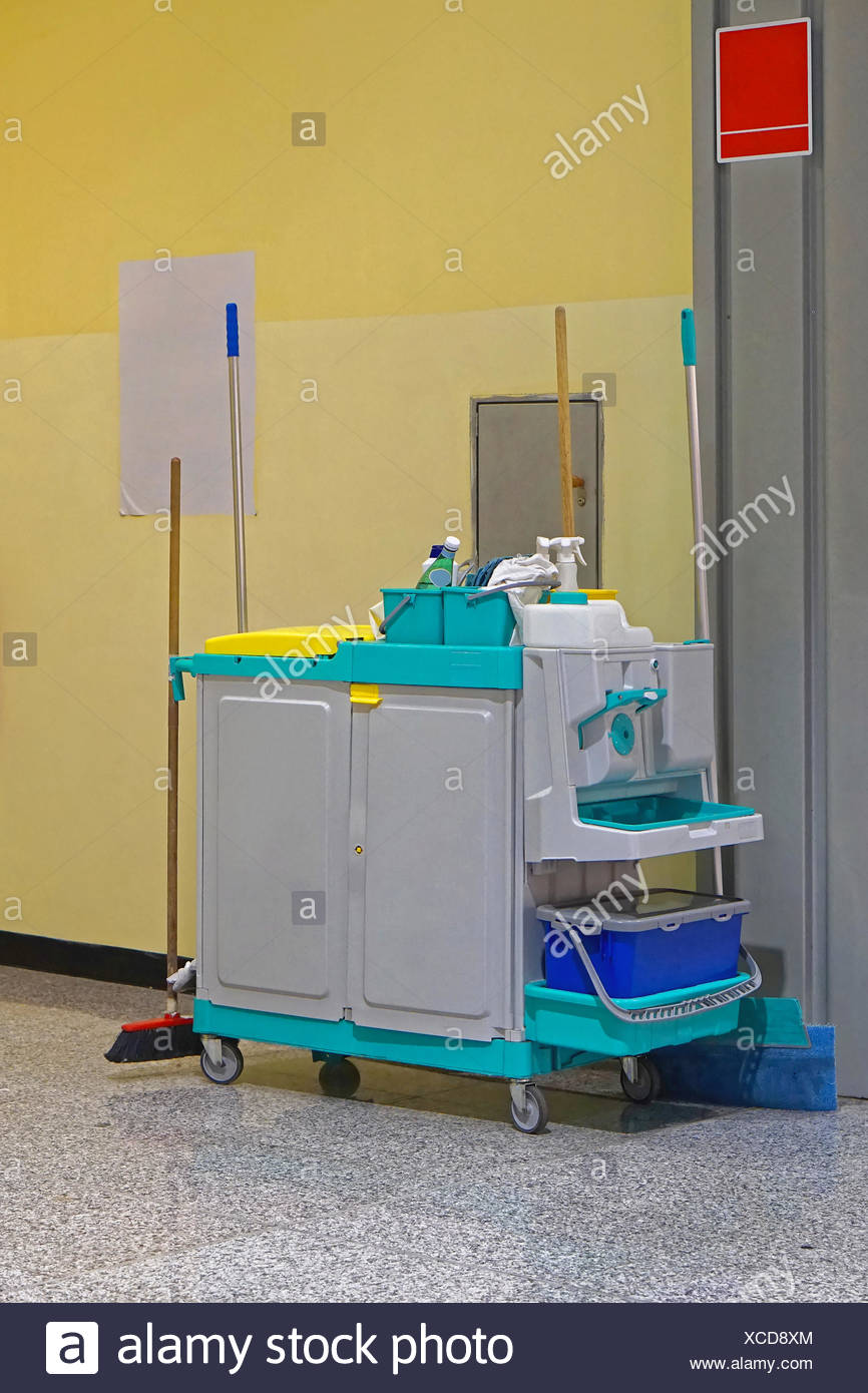 Housekeeping Cart High Resolution Stock Photography and Images - Alamy