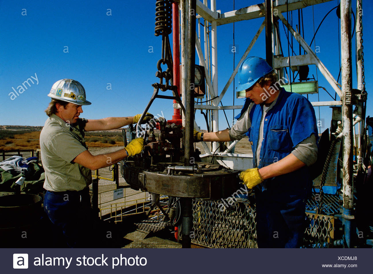 Oil Worker Drill High Resolution Stock Photography and Images - Alamy