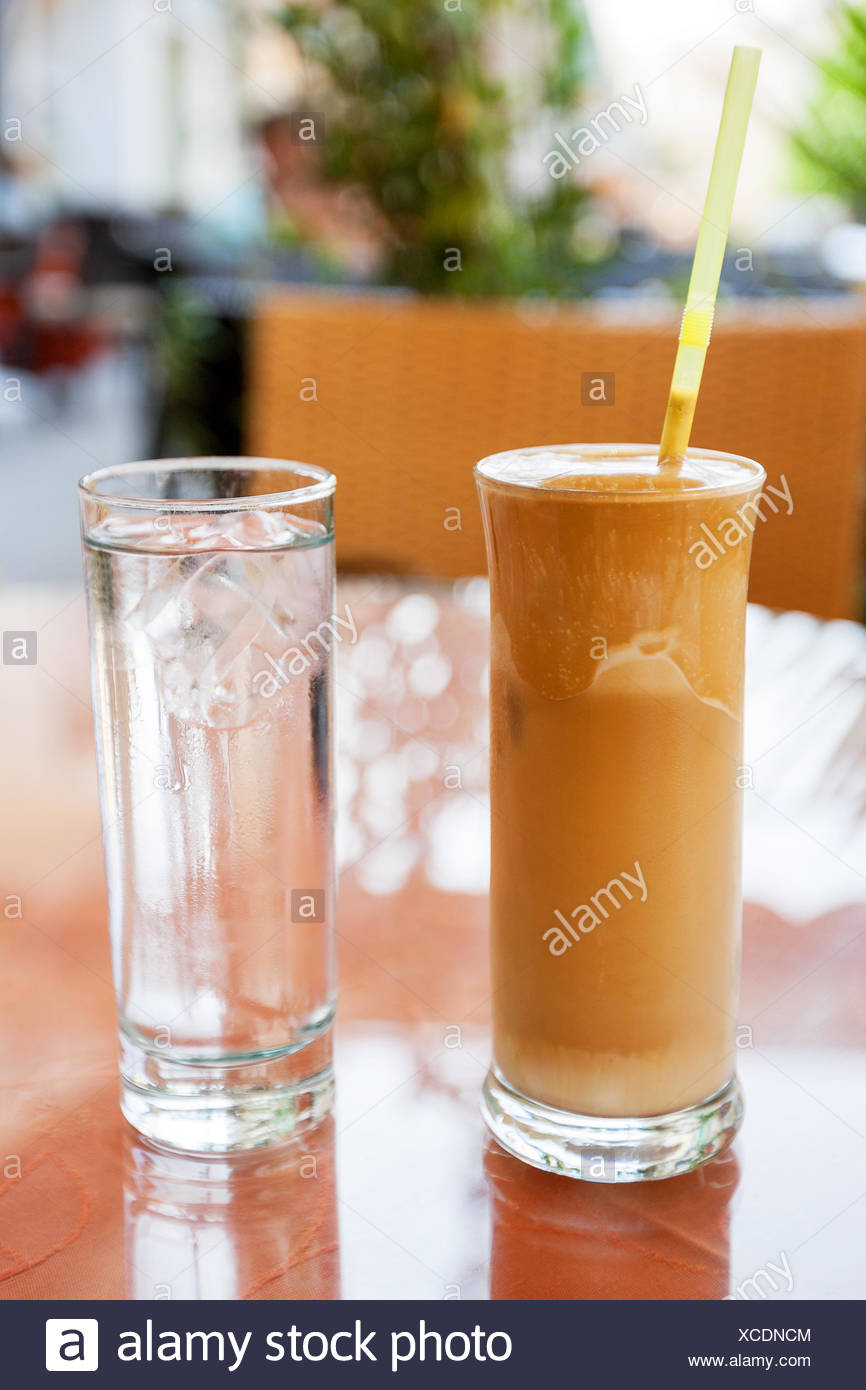 Greek Frappe Stock Photos & Greek Frappe Stock Images - Alamy