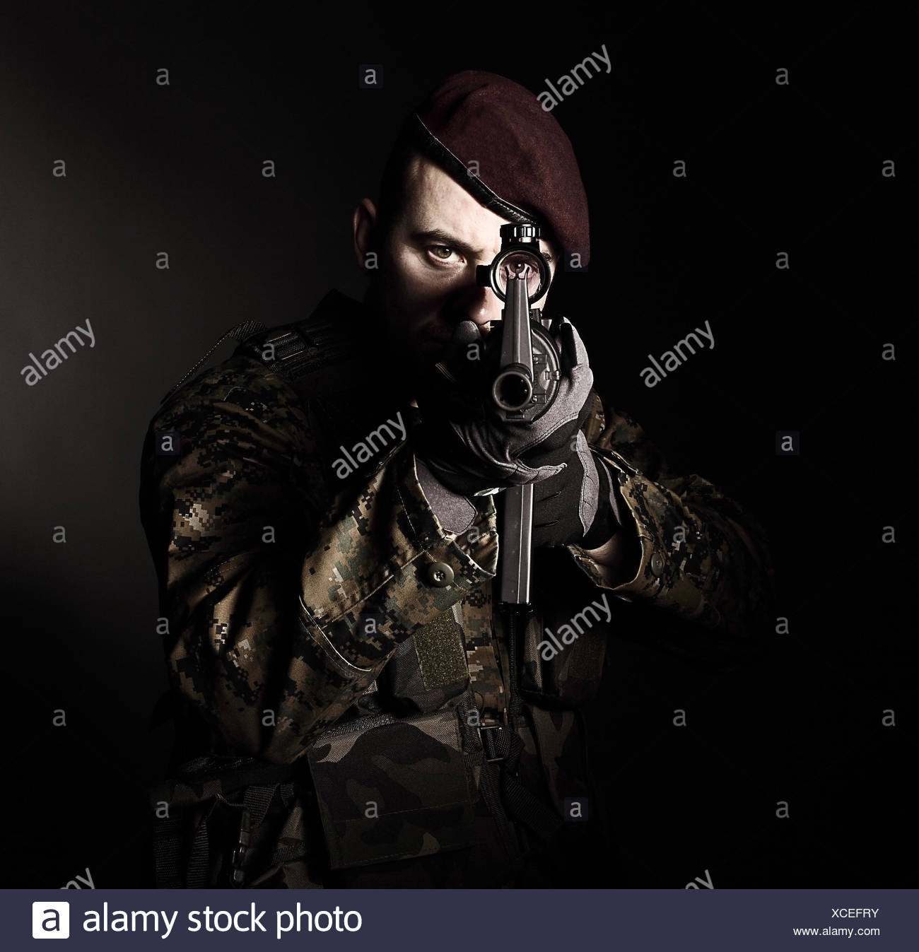 Commando Paratrooper High Resolution Stock Photography and Images - Alamy