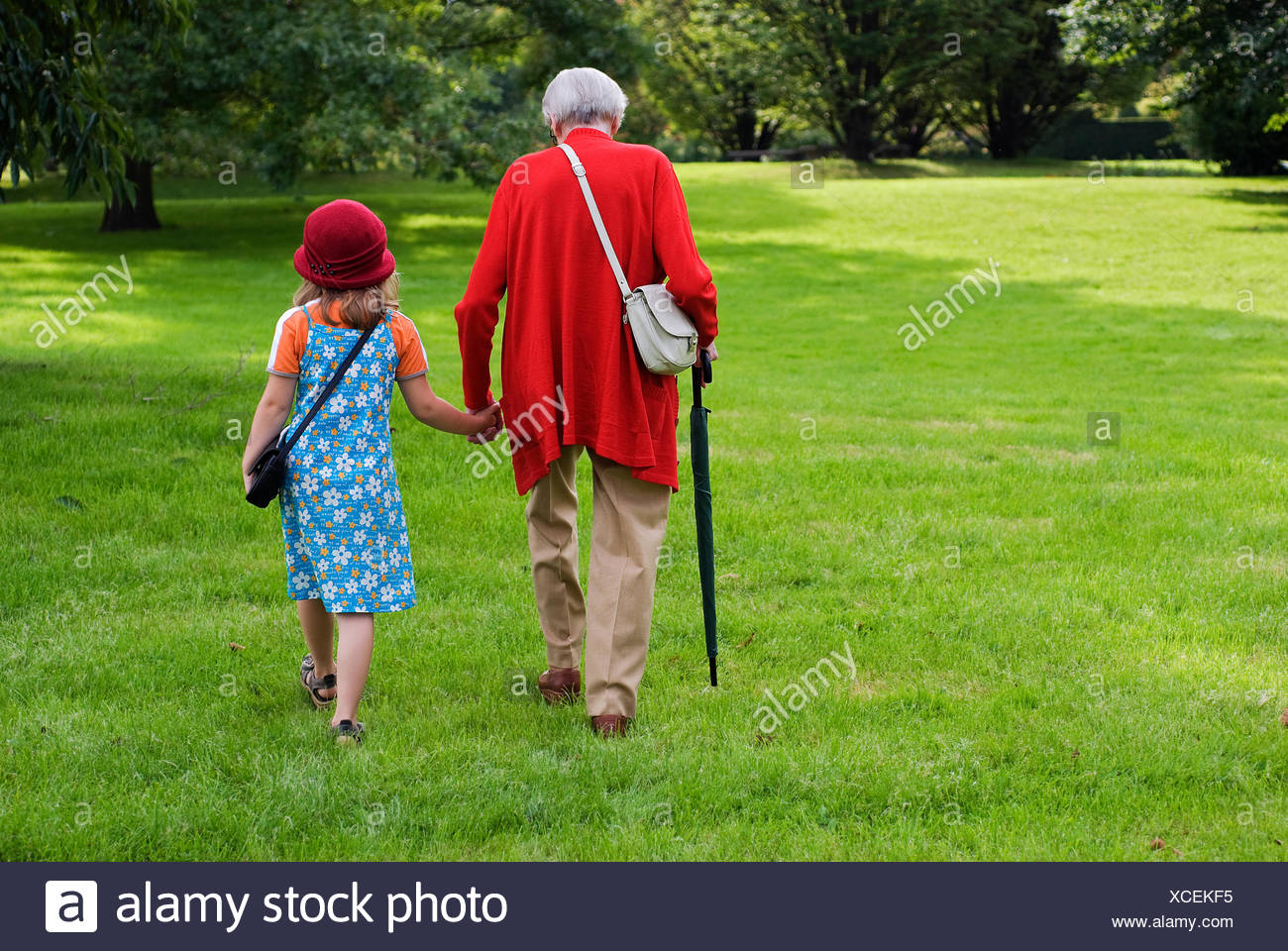 Grandma Walking Stock Photos & Grandma Walking Stock Images - Alamy