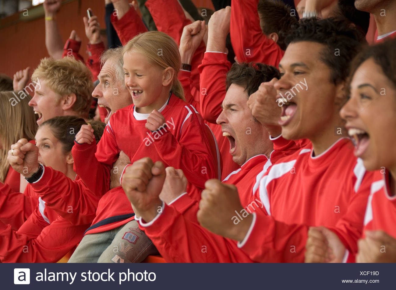 Celebration Team Group Football High Resolution Stock Photography and ...