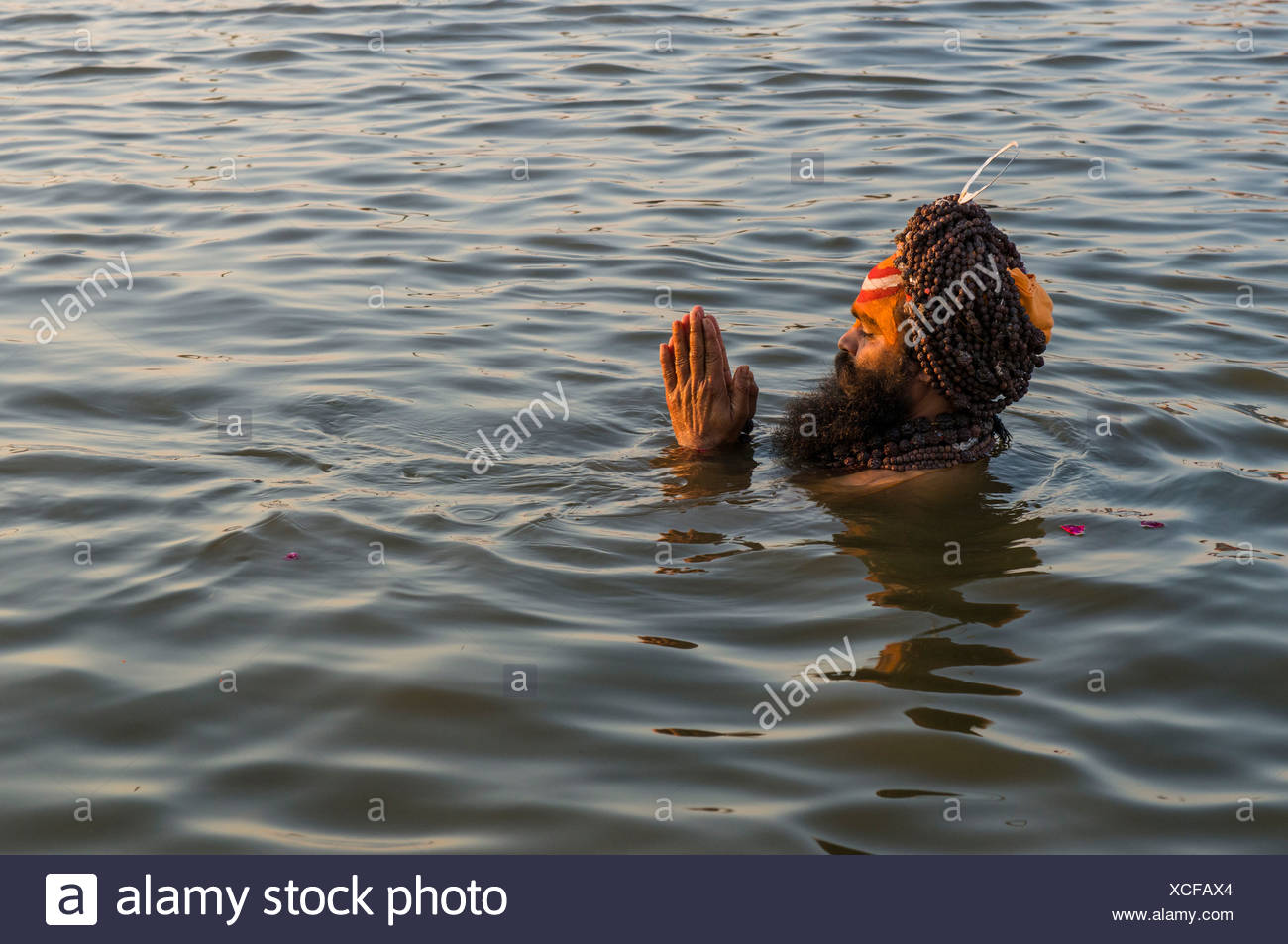 Sadhu Taking A Both Stock Photos & Sadhu Taking A Both Stock Images - Alamy