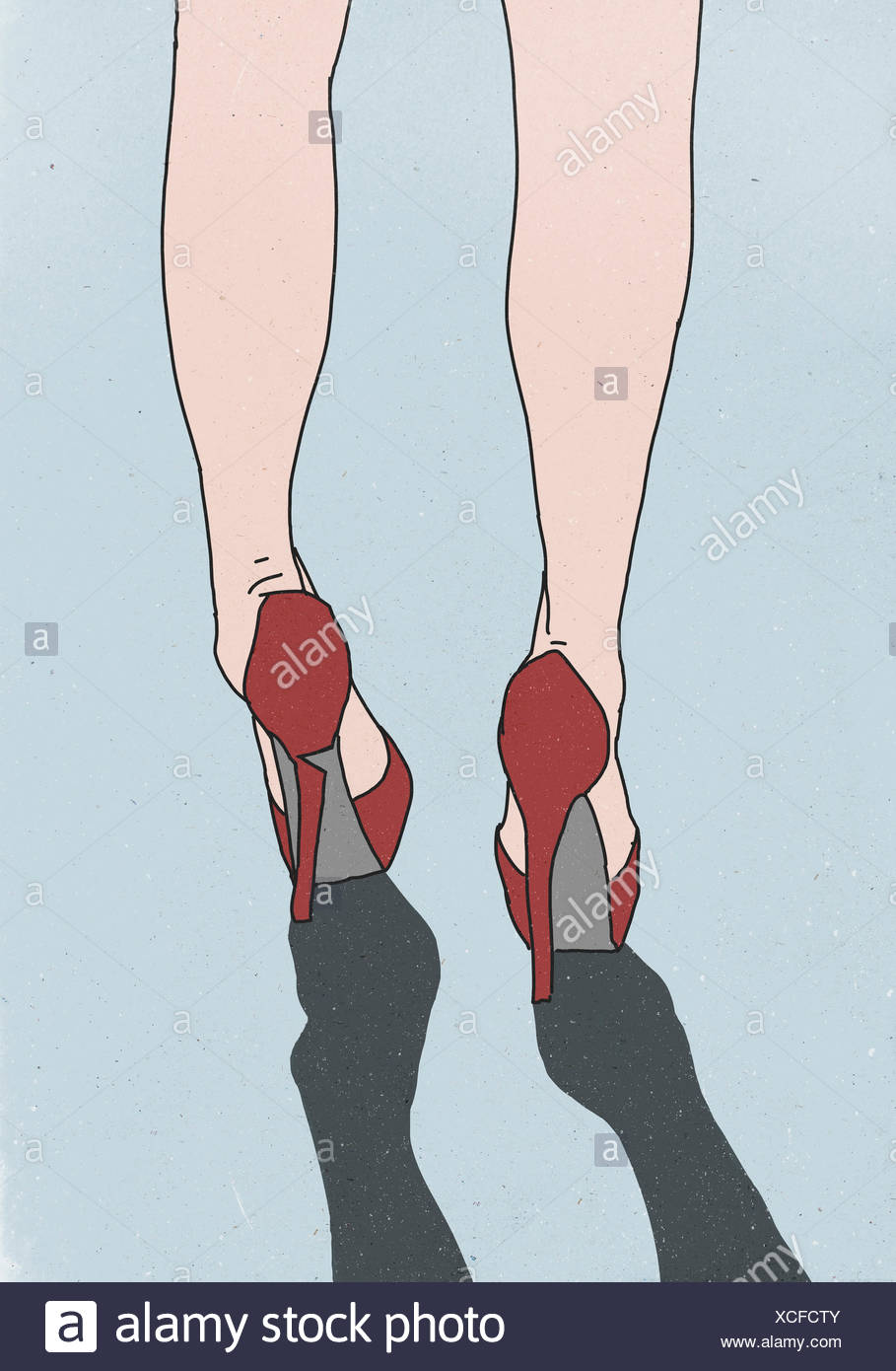 Broken Heel High Resolution Stock Photography and Images - Alamy