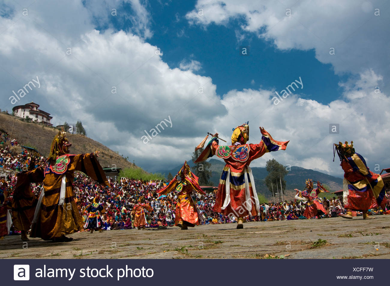 Dancers At Tsechu Festival High Resolution Stock Photography and Images ...
