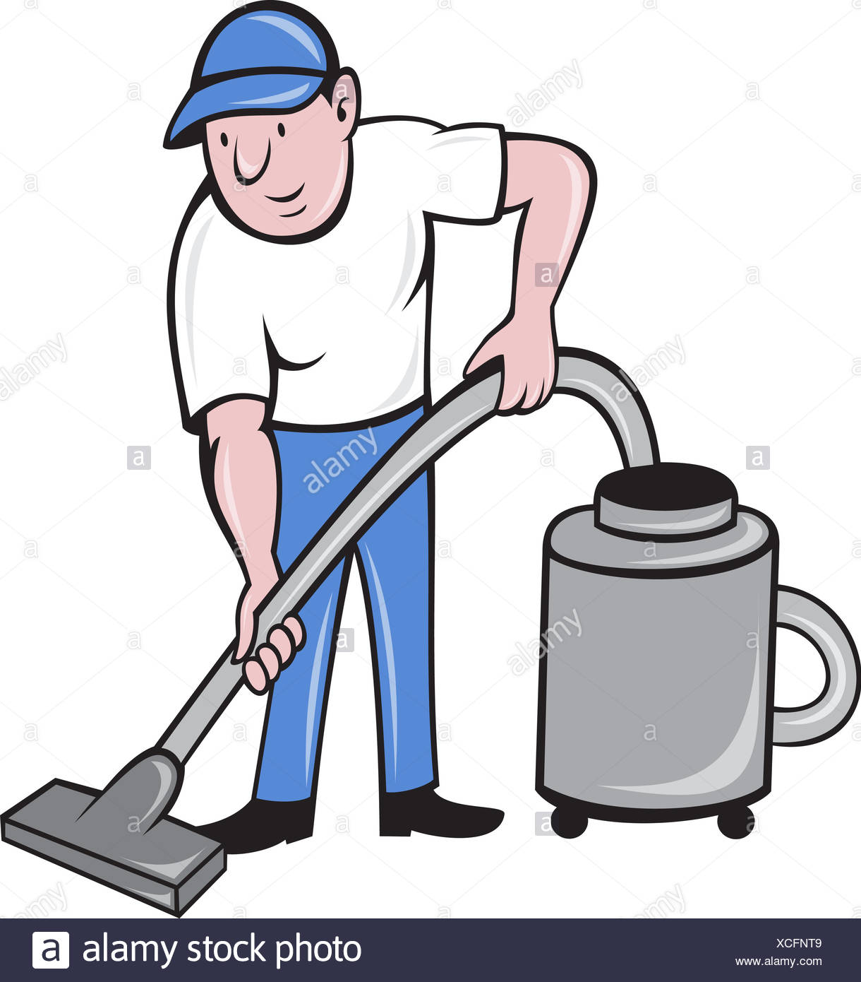 Vacuum Cleaner Cartoon High Resolution Stock Photography and Images - Alamy